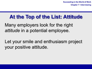 chapter 7 interviewing interview interview | PPT