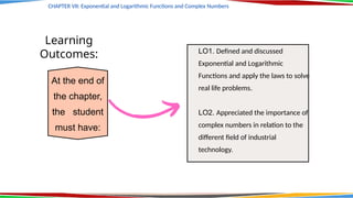 Chapter 7 - Introduction to Mathematics for Technologists | PPT