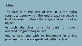 Chapter 7 java | PPTX