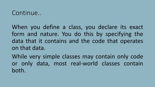 Chapter 7 java | PPT