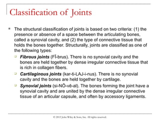 Chapter 7 joints | PPT