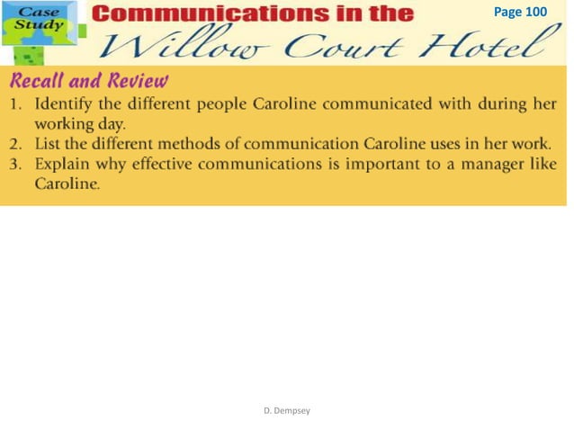 Chapter 7 lc business management skills communication | PPT