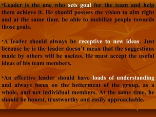 Chapter 7 leadership | PPT