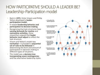 Chapter 7 : Leading and Leadership | PPT