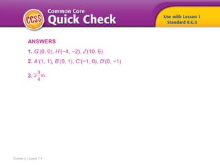 (8) Lesson 7.1 - Congruence and Transformations | PPTX