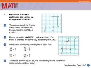 (8) Lesson 7.3 - Similarity and Transformations | PPTX