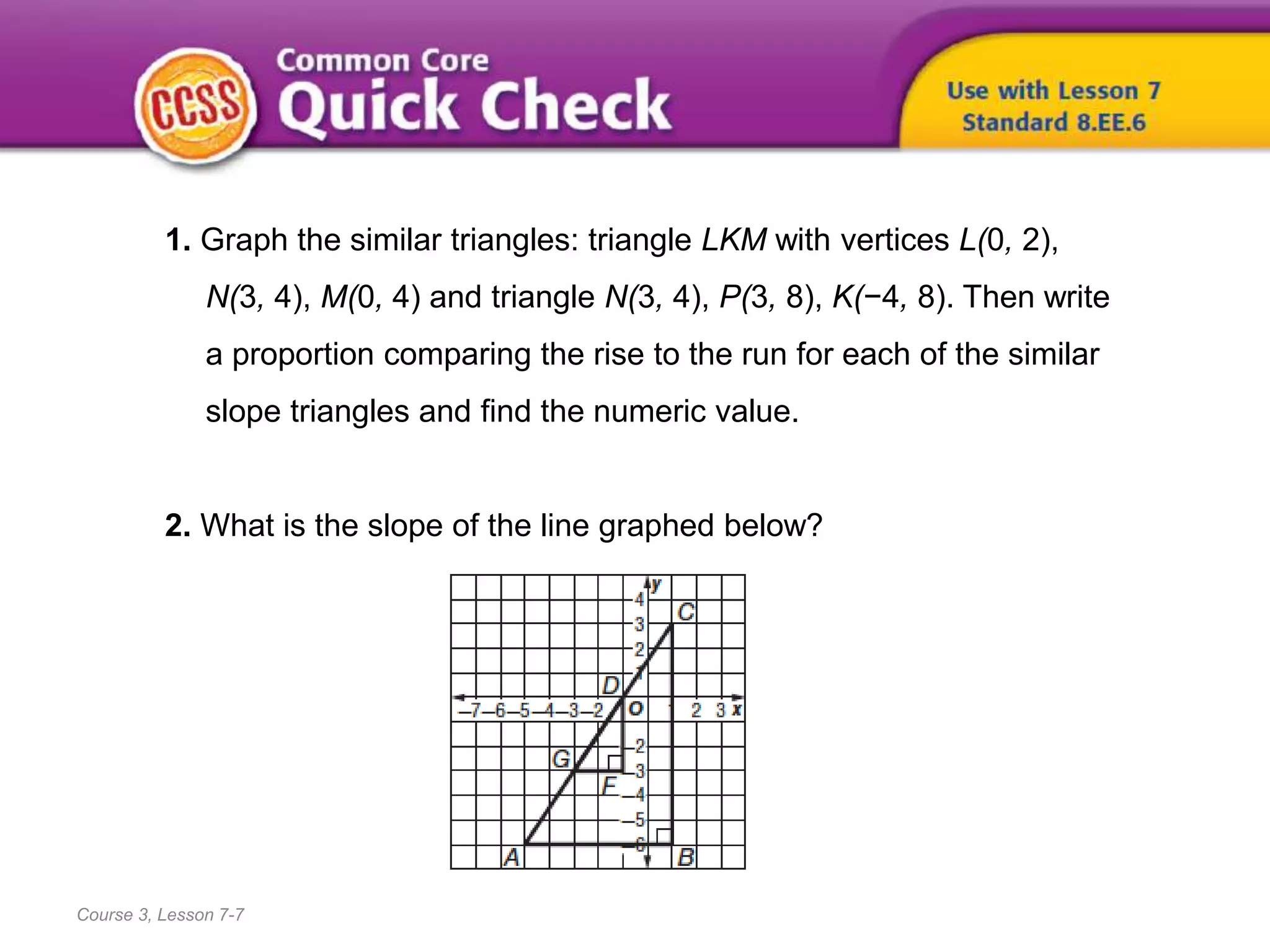 (8) Lesson 7.7 - Area and Perimeter of Similar Figures | PPTX | Physics ...