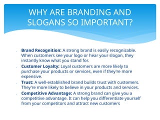 chapter 7 LOGO and SLogan inmarketing pptx | PPTX