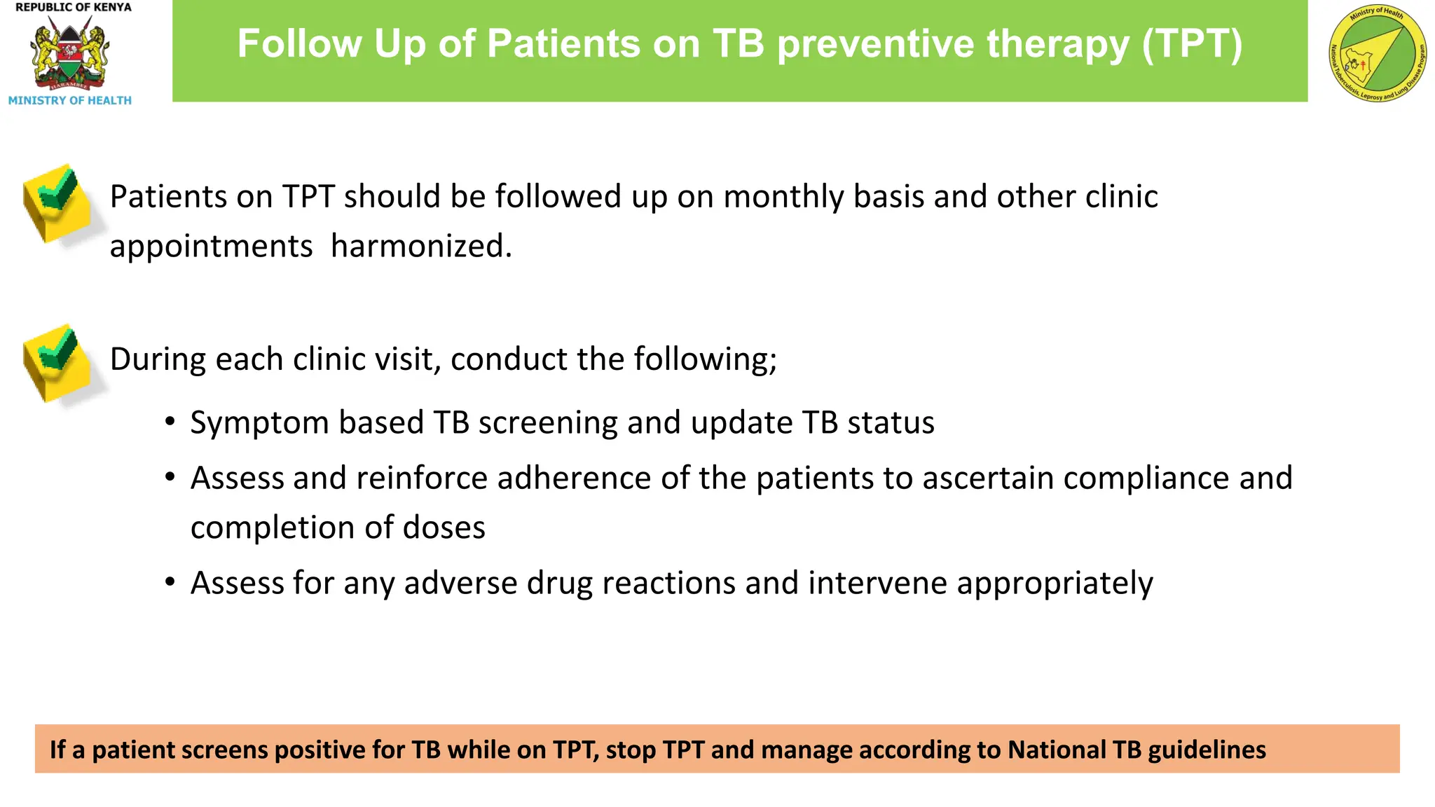 Tuberculosis preventive therapy training module | PPT