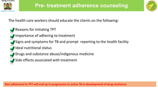 Tuberculosis preventive therapy training module | PPT