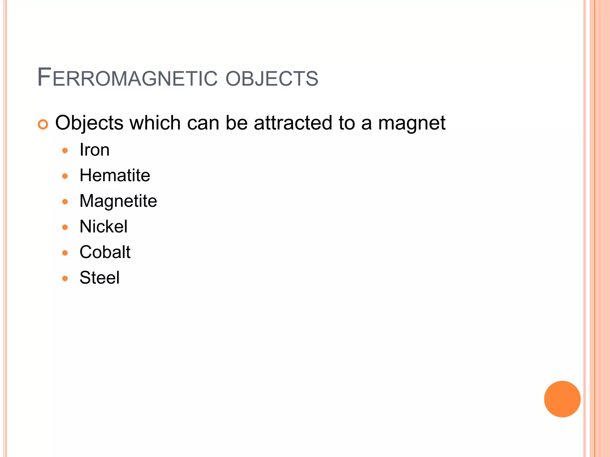 Form 3 PMR Science Chapter 7 Magnetism | PPTX