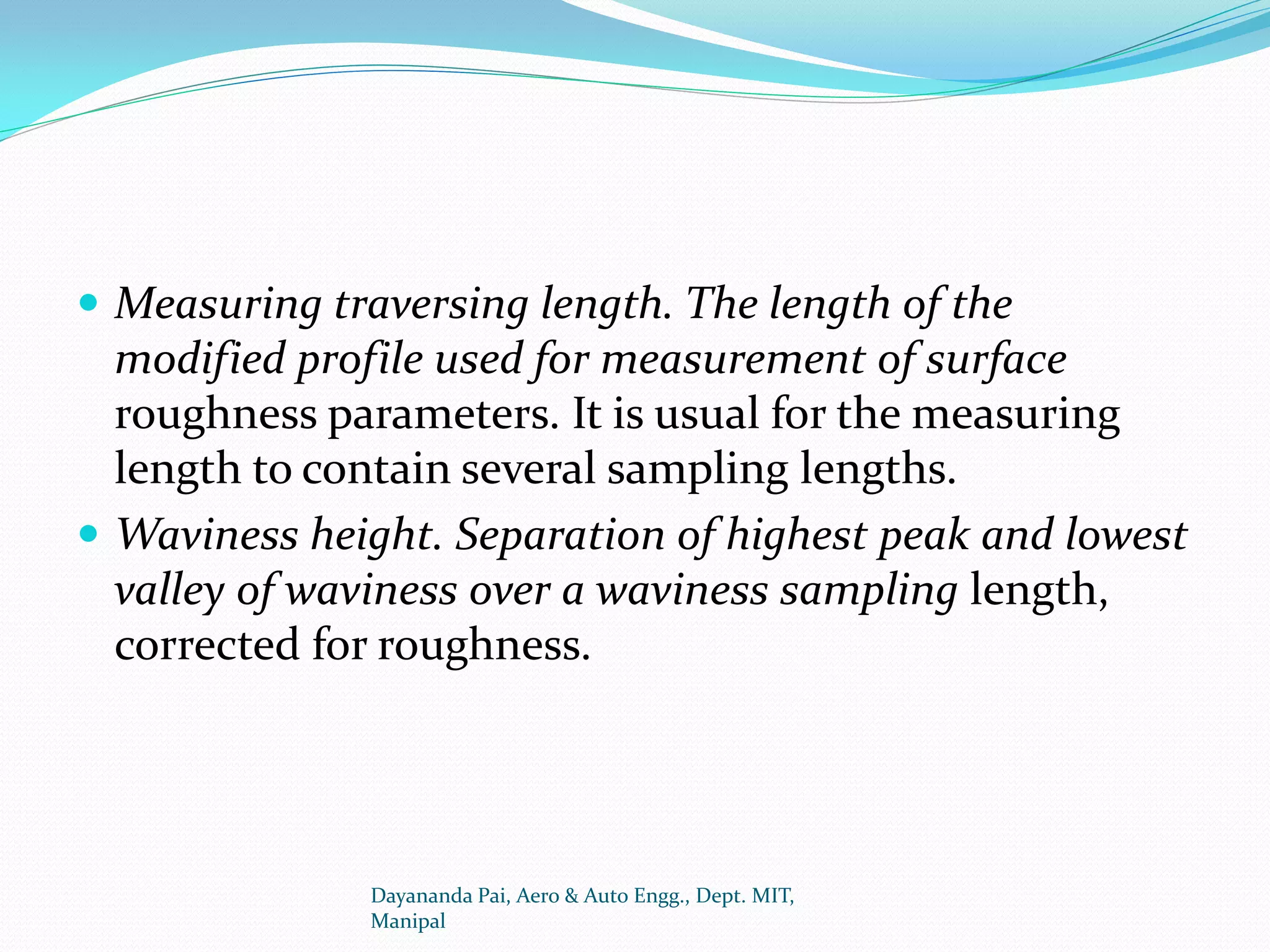 Chapter 7 measurement of surface finish | PDF