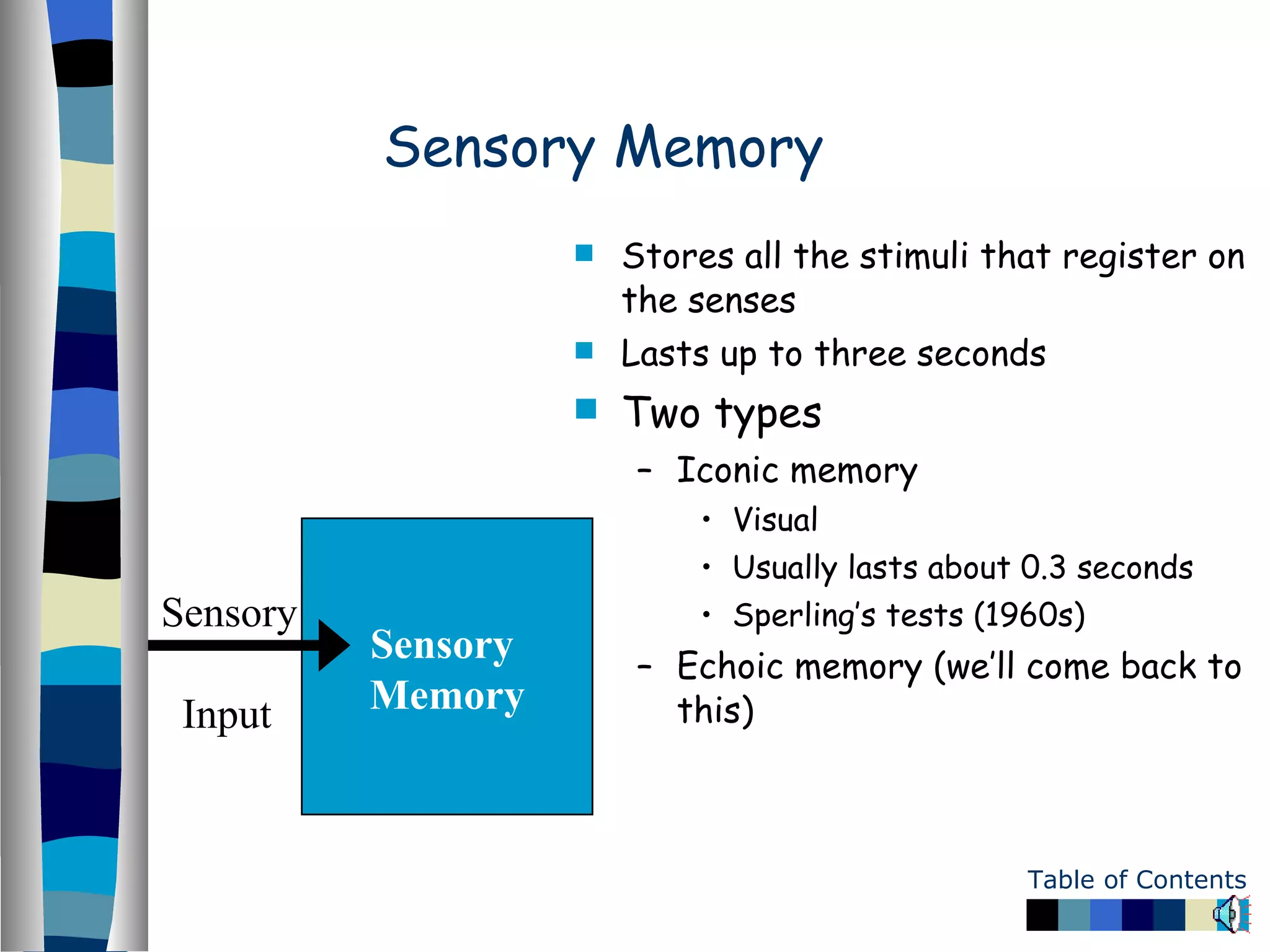 Chapter 7 Memory | PPT