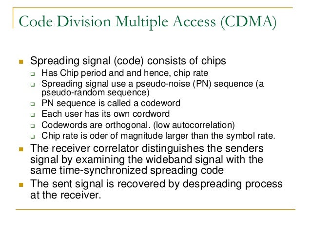 Chapter 7 Multiple Access Techniques 