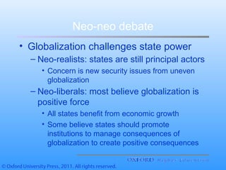 Neo-realism & Neo-liberalism | PPT