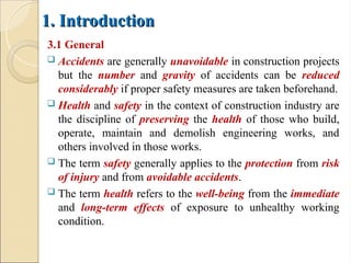 INTRODUCTION-TO-OCCUPATIONAL-HEALTH-SAFETY | PPT