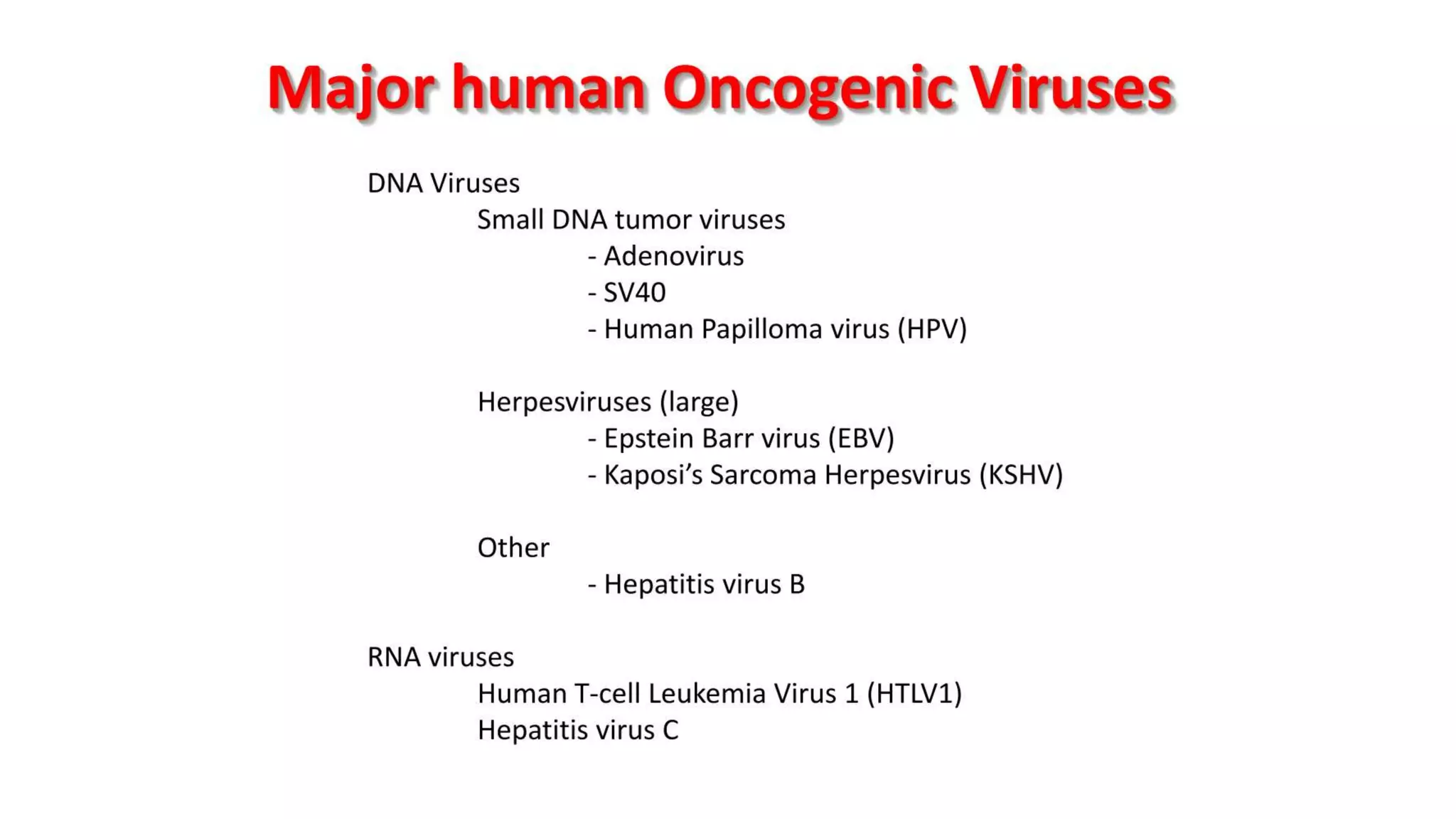 Chapter 7 oncogenic viruses | PPTX