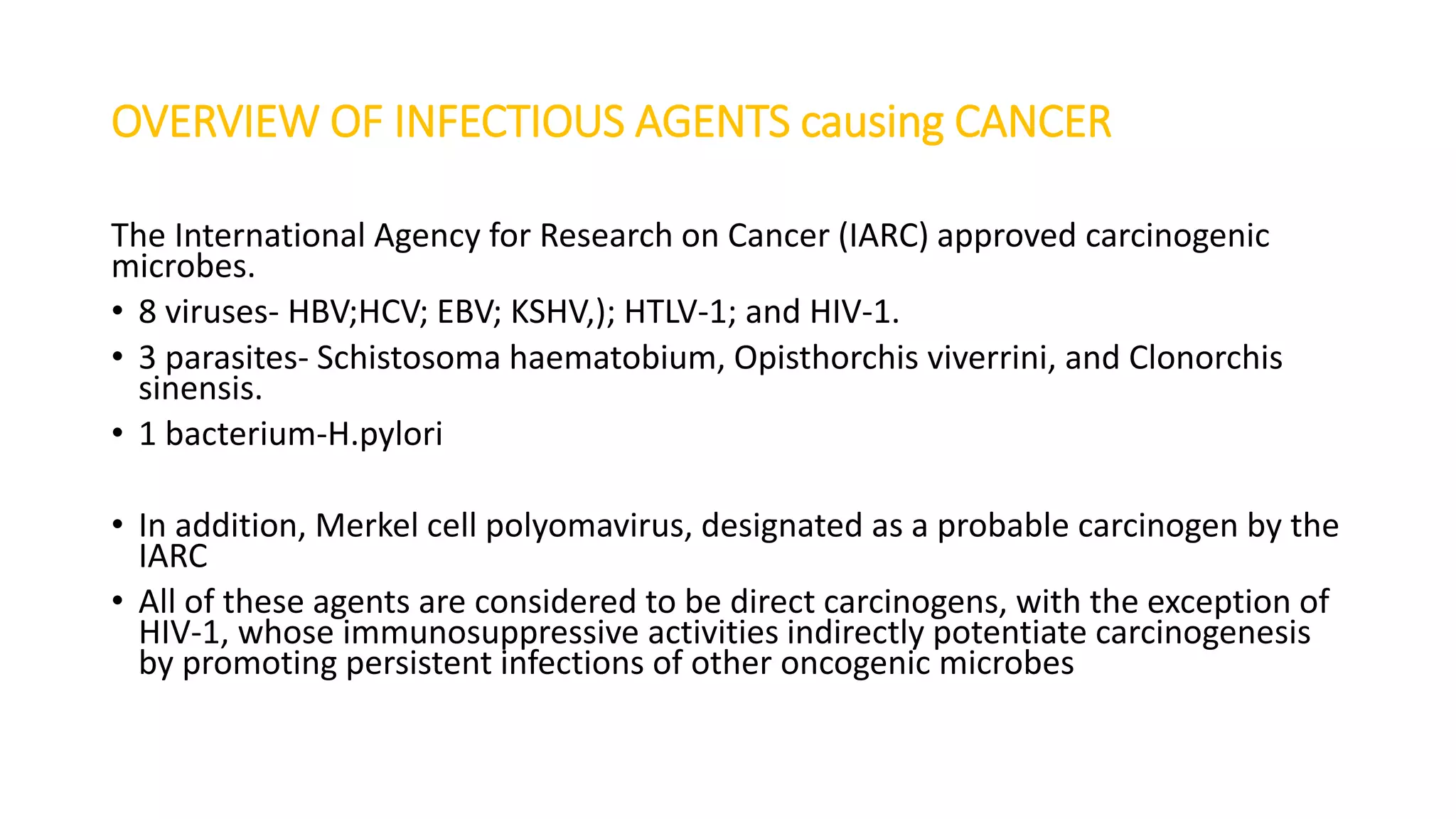 Chapter 7 oncogenic viruses | PPTX