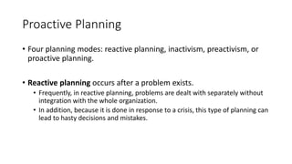 Organizational Planning. function, steps | PPTX