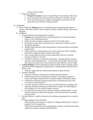 Chapter 7 outline | DOC | Brain and Nervous System Disorders | Diseases ...