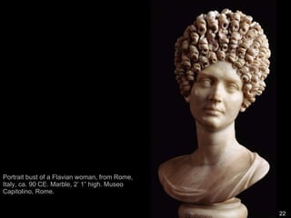 Portrait Of A Flavian Woman