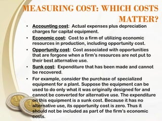 The cost of production/Chapter 7(pindyck) | PDF