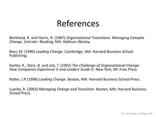 Chapter 7 planning and implementing change | PPTX