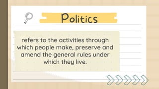 CHAPTER 7 (POLITICAL INSTITUTION).pptx