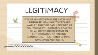 CHAPTER 7 (POLITICAL INSTITUTION).pptx