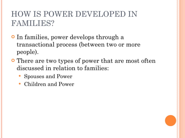 Chapter 7: Power, Infuence and Decision-Making | PPT