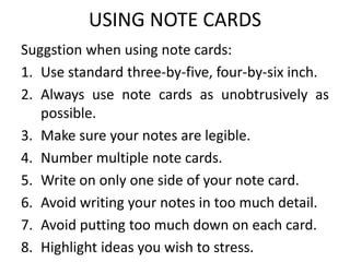 Chapter 7 public speaking | PPT