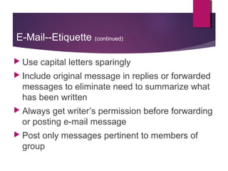 Chapter 7: Processing Mail | PPT