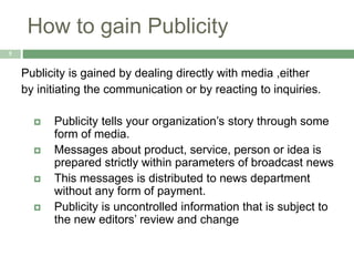 Chapter 7 PUBLIC RELATION | PPT