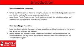 Chapter 7 : Preparing The Proper Ethical And Legal Foundation.pptx