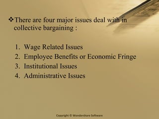 Chapter 7: Wage Issue Under the Collective Bargaining | PPT