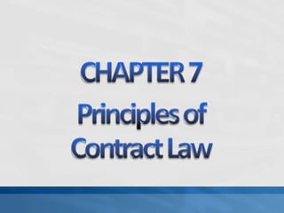 Chapter 7 principles_of_contract_law | PPTX