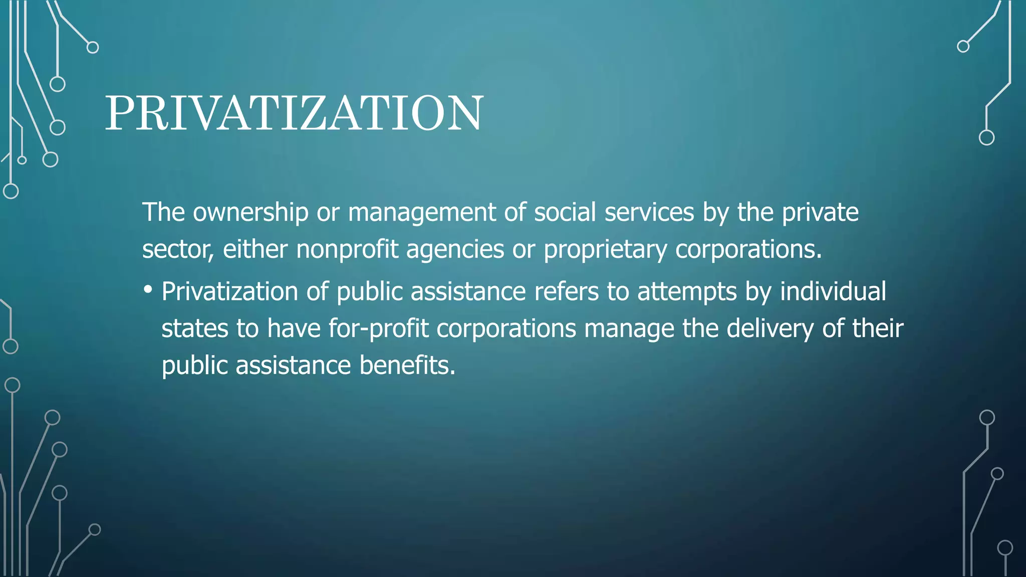 Chapter 7 privatization | PPT
