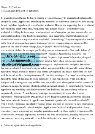 Chapter 7 Problems7.1 Match each term with its definition.1. .pdf