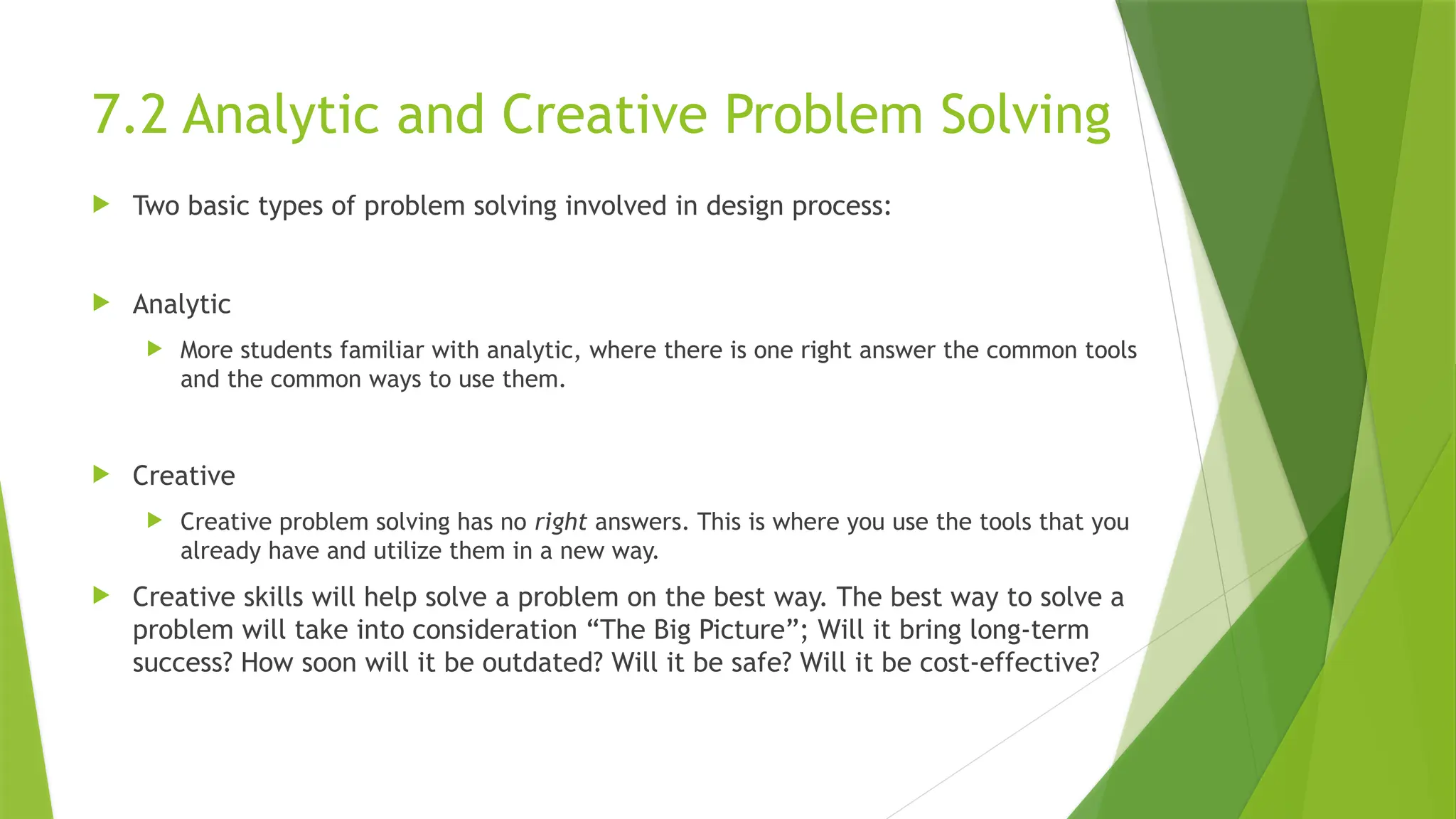 Chapter 7 Problem Solving Presentation for Engineering | PPTX