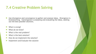 Chapter 7 Problem Solving Presentation for Engineering | PPTX