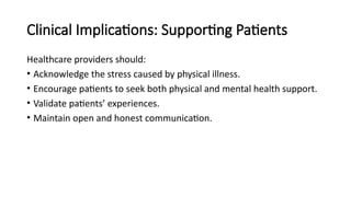 Psychological and Social Dimensions of Chronic Illness Management in ...