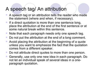 Chapter 7 punctuation | PPT