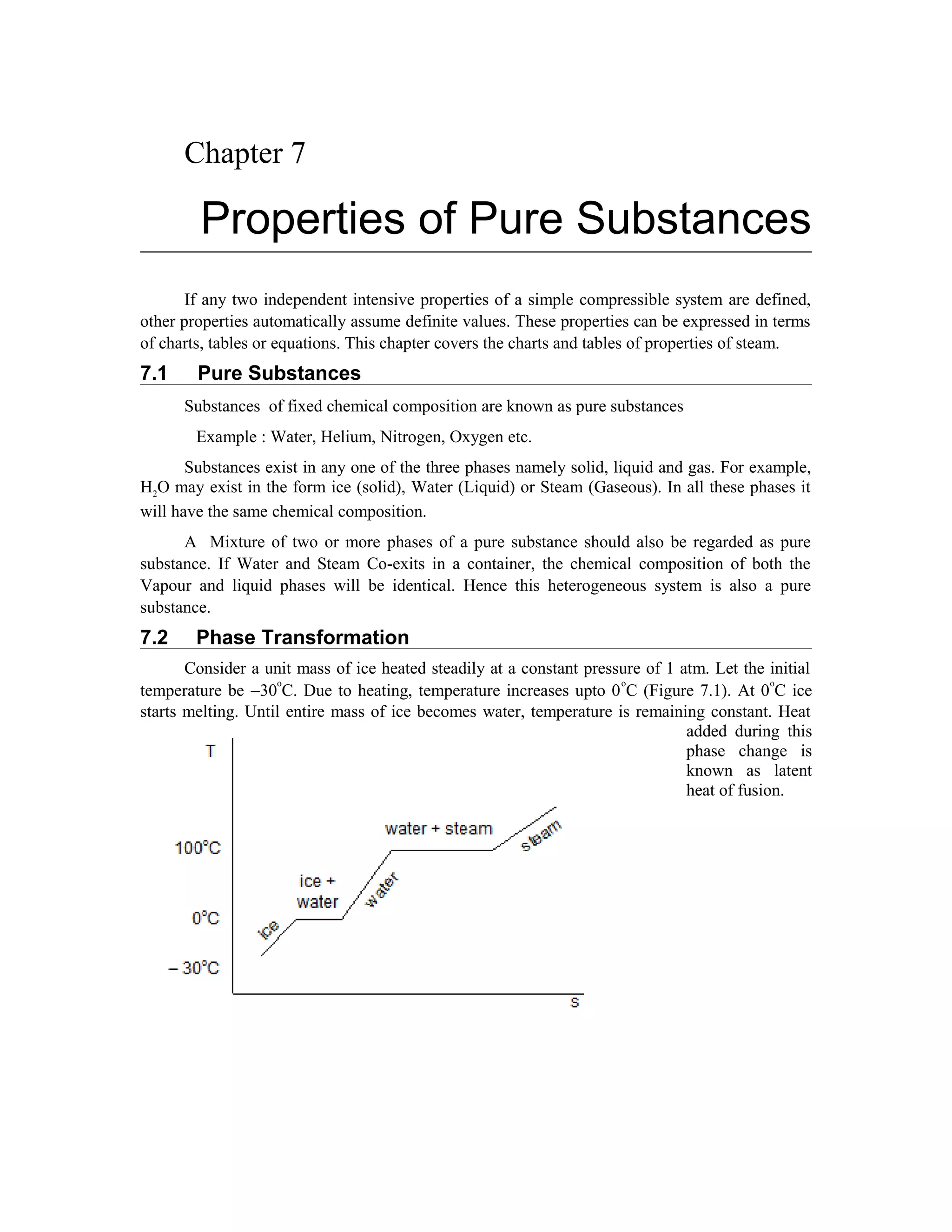 Chapter 7 pure substance | DOC