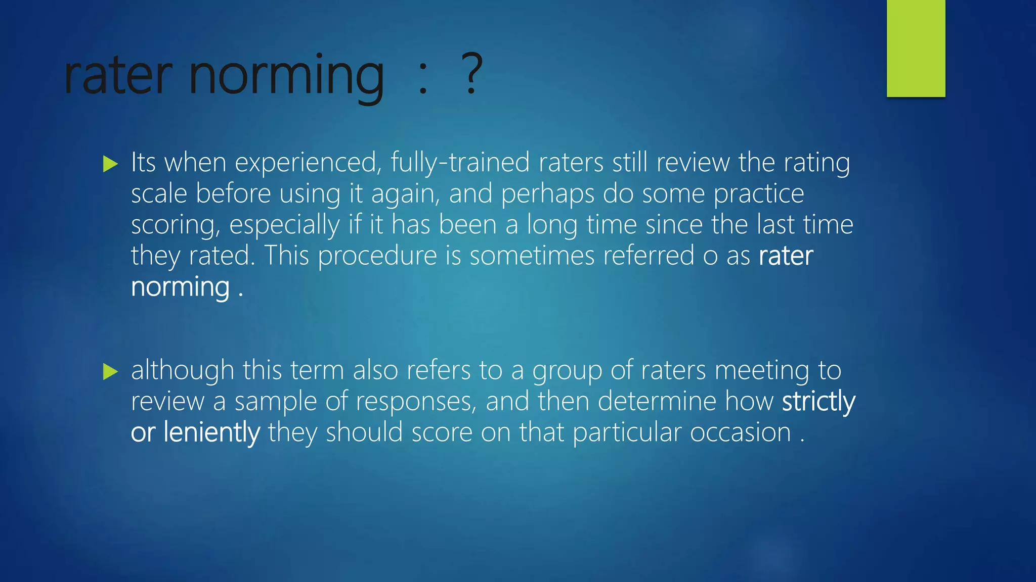 Rating scales Chapter 7 by Ahmet YUSUF | PPTX | Resume Writing and ...