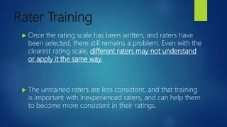 Rating scales Chapter 7 by Ahmet YUSUF | PPTX