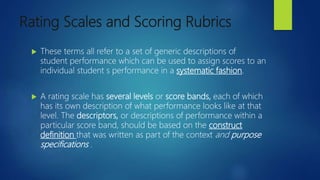 Rating scales Chapter 7 by Ahmet YUSUF | PPTX | Resume Writing and ...