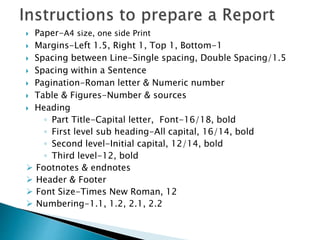 Chapter: Report Writing | PPTX