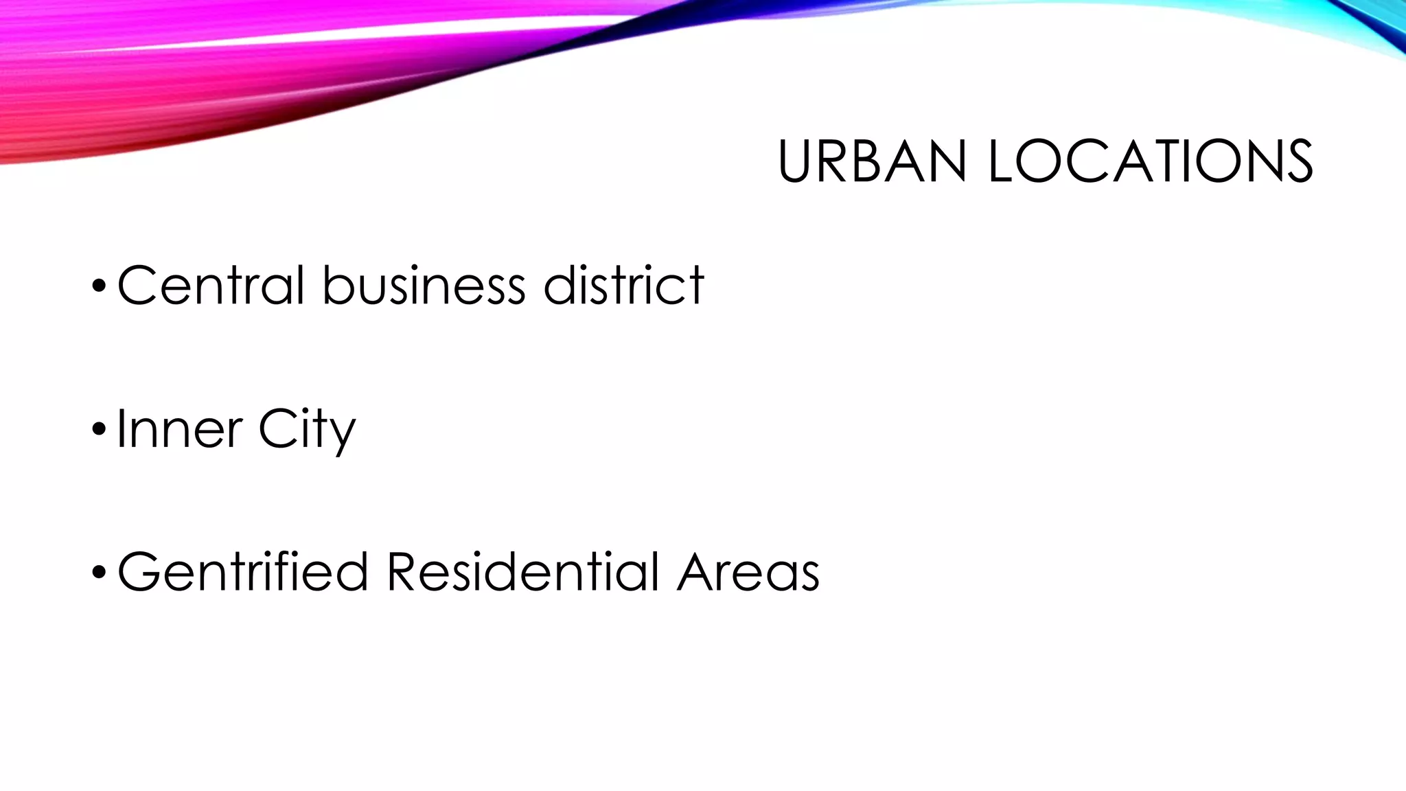 Chapter 7 retail locations | PPTX