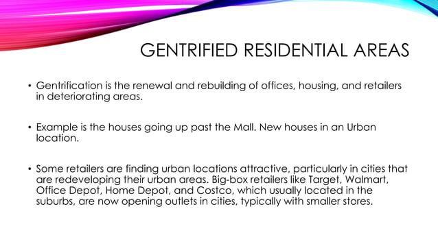 Chapter 7 retail locations | PPT