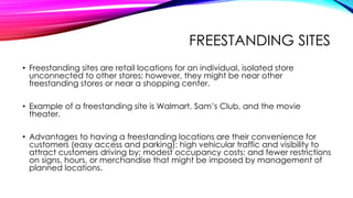 Chapter 7 retail locations | PPT